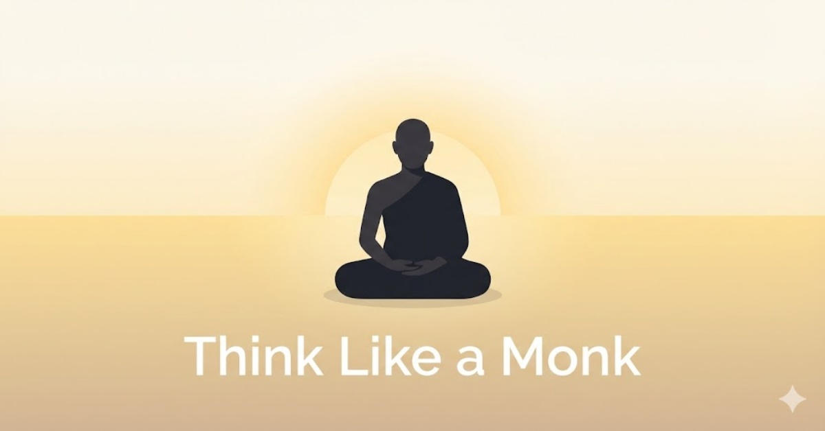 Think Like a Monk Summary: Timeless Lessons for a Calm Mind - 1-Minute ...